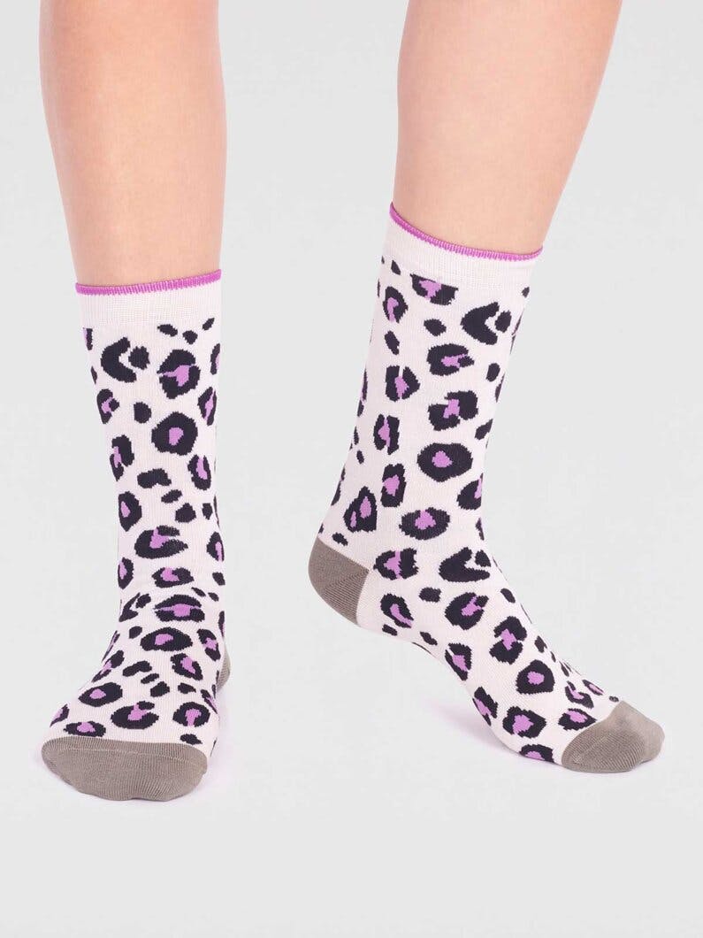 Zuri Animal Bamboo Socks in a Bag from Thought