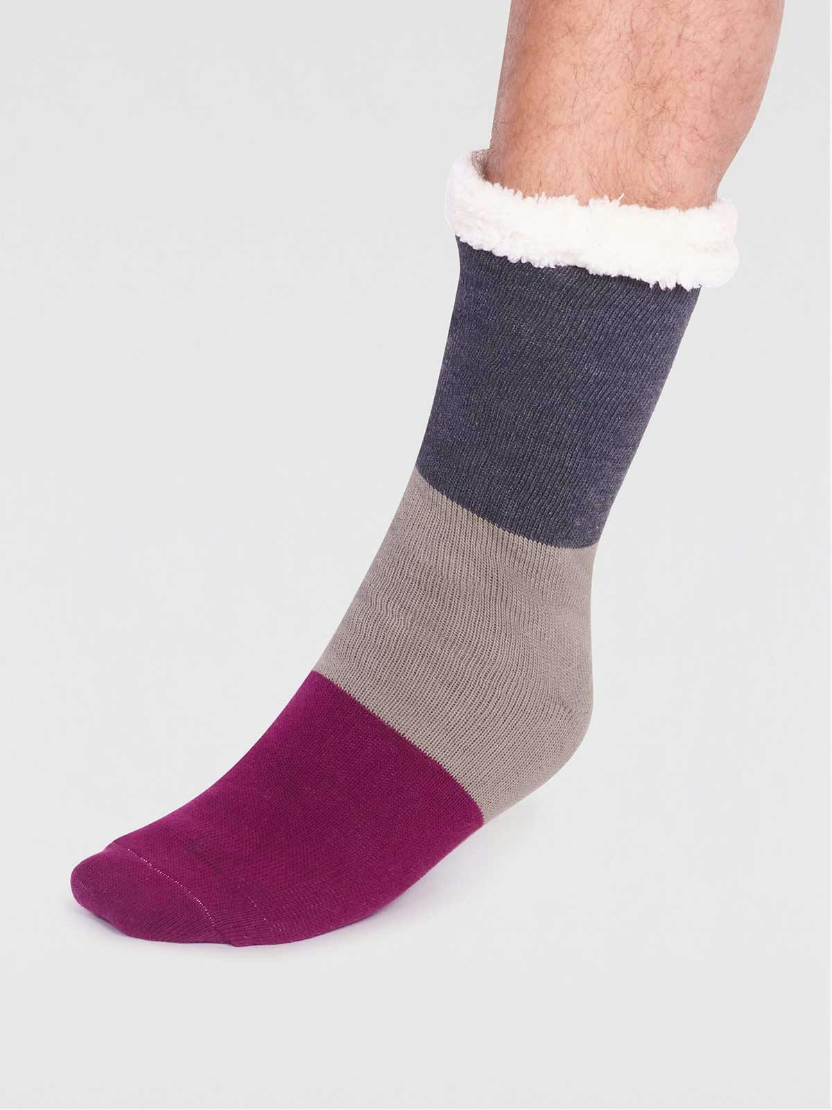 Men's Organic Cotton Cabin Socks from Thought
