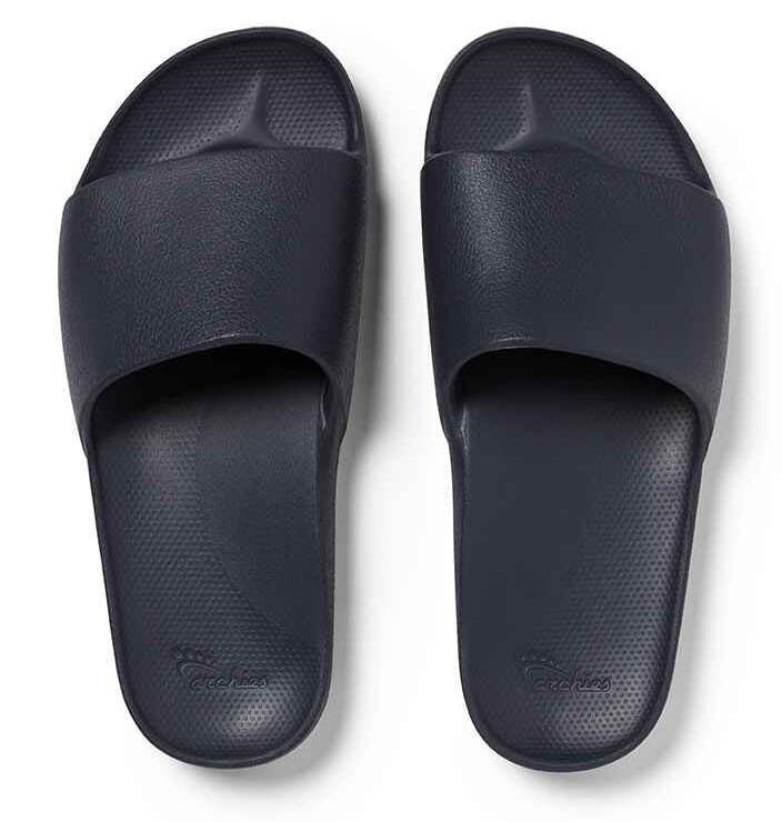 Archies Arch Support Slides | Archies Navy Slides